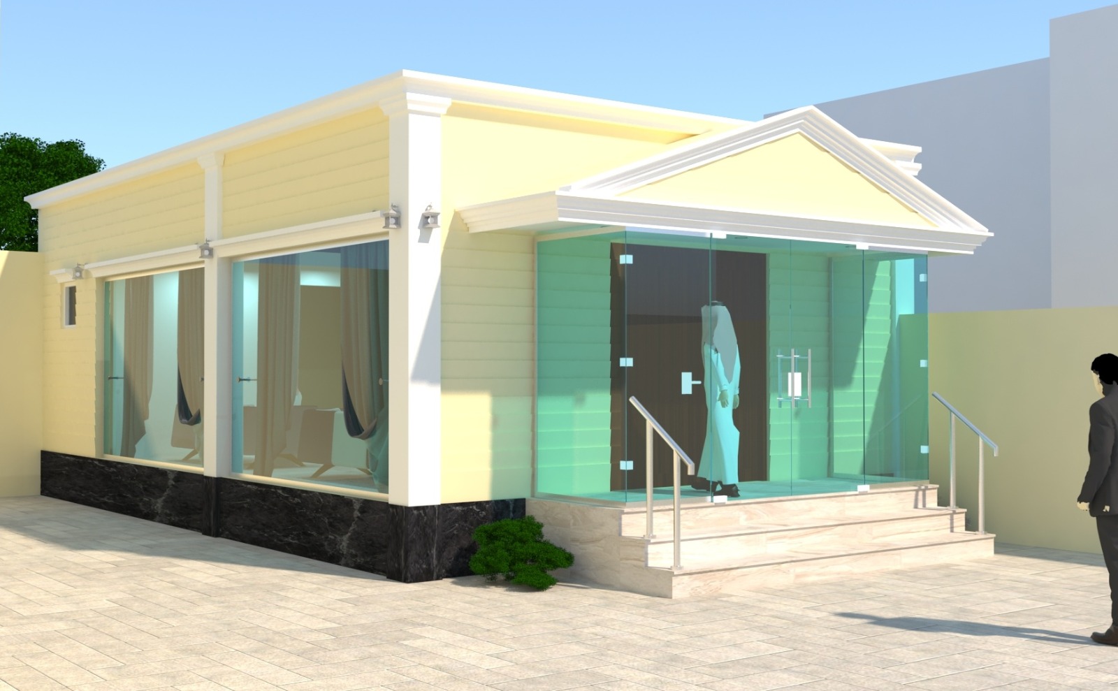 DM APPROVAL FOR SERVICE BLOCK IN VILLA - Approvals in Dubai